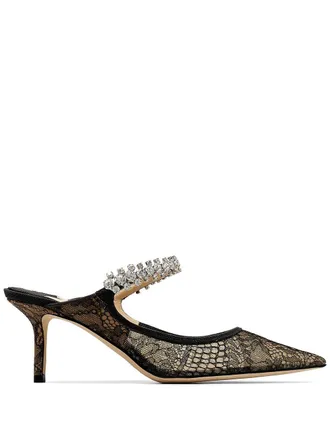Jimmy Choo London mules Bing 65 mm - Noir