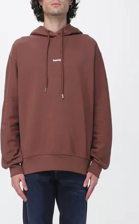 Disclaimer Oversize-Hoodie aus Baumwolle mit Graffiti-Print und Kordelzug