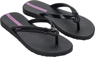 Ipanema Damen Diversa Ad Flip-Flop, schwarz/weiß, 39 EU
