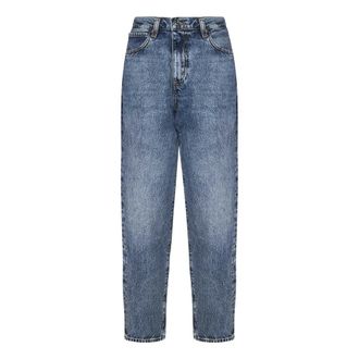Frame Denim Blaue Vintage-inspirierte Jeans mit Kontrastn&auml;hten - - Jeans - Damen - Blau - W29