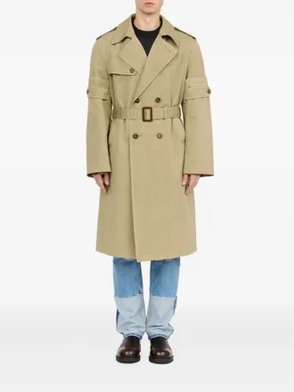 Maison Margiela Cotton Gabardine Trench Coat