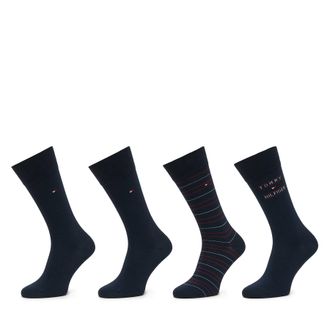 Tommy Hilfiger Lange Socken Tommy Hilfiger 701241158 Dunkelblau