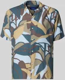 Jack & Jones Regular Fit Freizeithemd im Allover-Look Modell TAVIRA MARSHALL