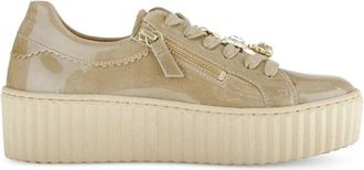 Gabor Low Sneaker - - Shoes - Damen - Beige - 37 1/2 EU