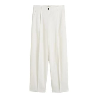 Toteme Femme, Pantalons, Blanc, Taille: 36 FR Pantalons
