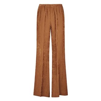 Forte_Forte Wide Hosen - - Trousers - Damen - Braun - M