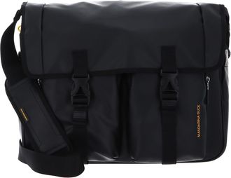 Mandarina Duck Umh&auml;ngetasche Eco Coated Messenger Bag Black schwarz