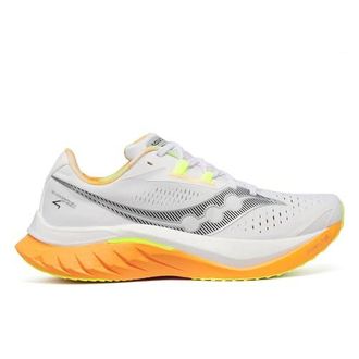 Saucony Chaussures de Course Endorphin Speed 4 pour Homme, White Peel, 46 EU
