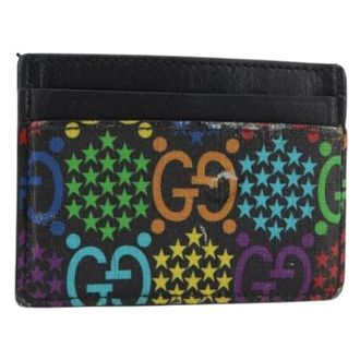 Gucci Portefeuille en toile Pre-owned - Femme - Pre-owned - Noir - Taille: ONE Size