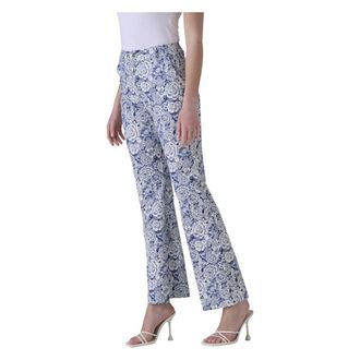 Kocca Femme, Pantalons, Multicolore, Taille: 40 FR Pantalon &Eacute;vas&eacute; Fantasy