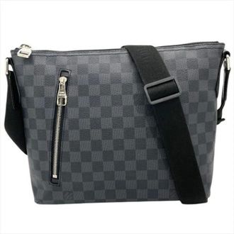 Louis Vuitton Sac bandouli&egrave;re Damier Graphite doccasion - Femme - Pre-owned - Noir - Taille: ONE Size