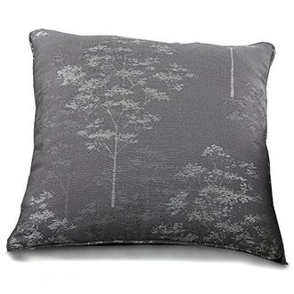 Curtina Kissen, Polyester, Graphit, Cushion (Filled): 43 x 43cm