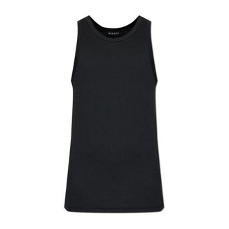 Misbhv Misbhv, Homme, Tops, Noir, Taille: XL Ribbed Sleeveless Top