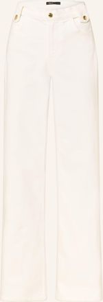 Maje Wide Leg Jeans weiss