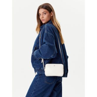 Calvin Klein Handtasche Calvin Klein Ck Camera Bag LV04F3173G Wei&szlig;