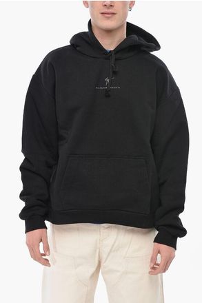 Giuseppe Zanotti Brushed Cotton Hoodie BIOMI size Xxl