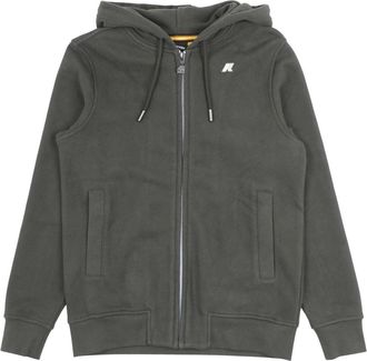 K-Way Homme, Sweatshirts et sweats &agrave; capuche, Vert, Taille: M Anthony Heavy Fleece