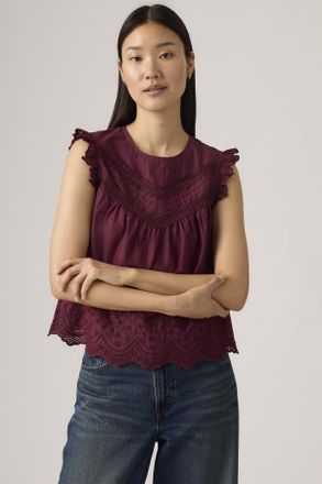 Levi's Blouse Sienna - Femme - Rouge / Tawny Port - XS