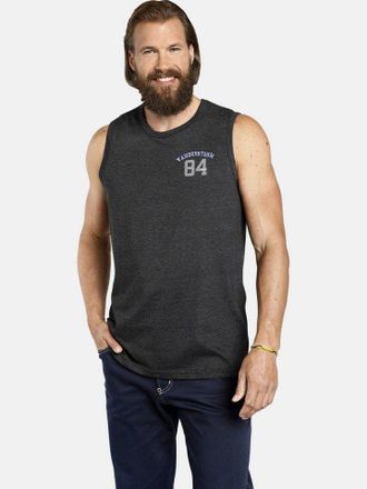 Jan Vanderstorm Muskelshirt PORO gerader Schnitt (2er-Pack)