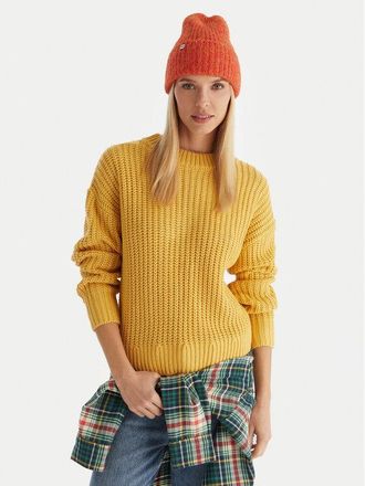 Roxy Pullover Coming Home ERJSW03666 Gelb Regular Fit