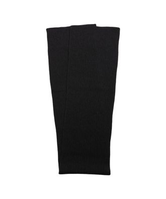 KANGRA T&uuml;cher & Schals - Ribbed Knit Wool Scarf With Texture - Gr. unisize - in Schwarz - f&uuml;r Damen