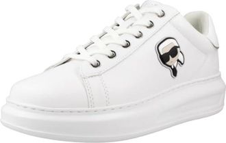 Karl Lagerfeld Baskets Basses Femme, Blanc, 40 UK