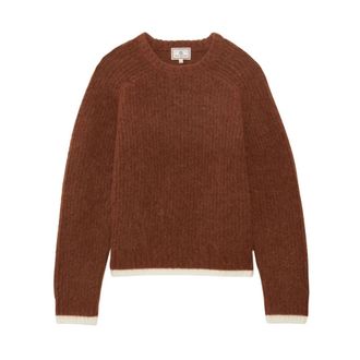 Ines De La Fressange Elton Mohair-Pullover - - Knitwear - Damen - Braun - XS
