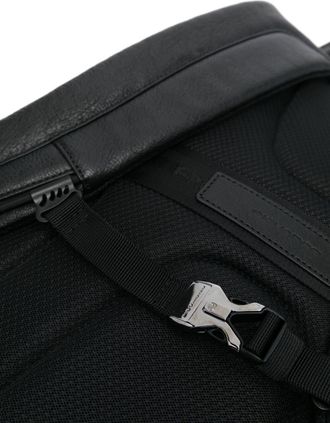 Piquadro Laptop-Rucksack - Schwarz