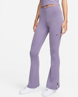 Nike Damen Tight W NSW NK CHLL KNT MRIB MR FLR