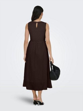 Jacqueline de Yong Midikleid JDYDIEGO S/L SMOCK MIDI DRESS WVN NOOS