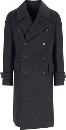 Caruso Kurzer Mantel - Grau