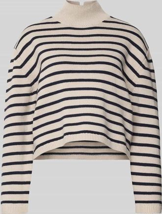 Tom Tailor Denim Regular Fit Turtleneck Pullover aus Baumwoll-Mix