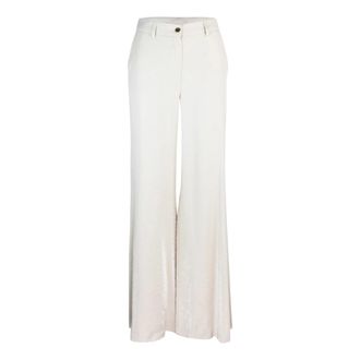 Liu Jo Weite Viscose-Twill-Hose - - Trousers - Damen - Wei&szlig; - L