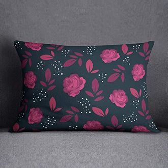 Questo Casa Dekorativer Kissenbezug, Kissenbezug, Heimdekoration, für Sofa, Café, Größe: 35 x 50 cm, entworfen und hergestellt in der Türkiye