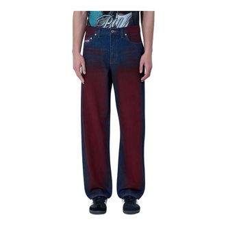 Awake NY Homme, Jeans, Rouge, Taille: W32 Orchard Street Jeans