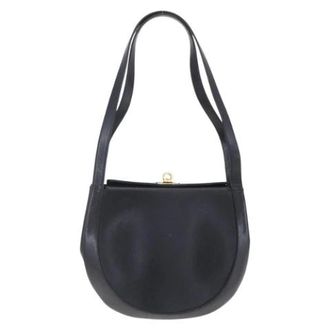 Ferragamo Pre-owned Gancini Schultertasche - - Pre-owned - Damen - Schwarzk - ONE SIZE