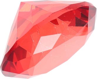 Pretyzoom Kristall-Diamant Rot Künstliche Diamanten Dekorative Hochzeitsdeko Gastgeschenk Wohnkultur Schmuck Für Feiern Und Partys