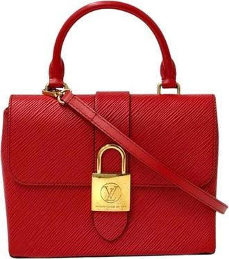 Louis Vuitton Sac &agrave; main Rocky BB Pre-owned - Femme - Pre-owned - Rouge - Taille: ONE Size