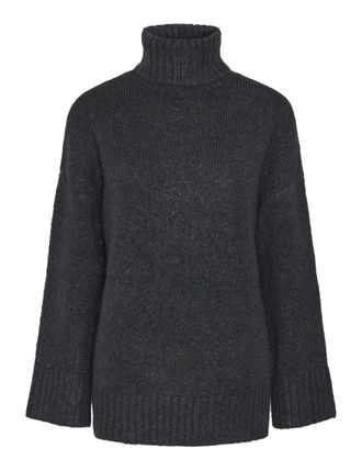 Pieces Pcnancy Ls Loose Roll Neck Knit Noos Bc