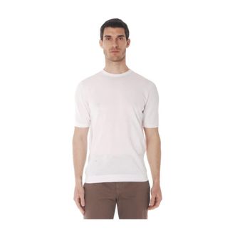 Irish Crone Herren, Strickwaren, Wei&szlig;, LGr&ouml;&szlig;e