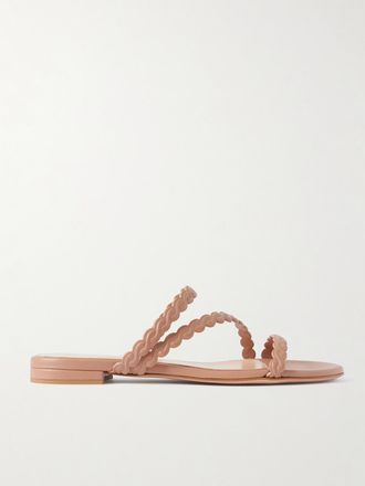 Gianvito Rossi Sandales En Cuir - Neutres