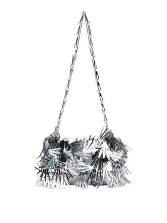 Paco Rabanne Sac Porté Épaule - Argent
