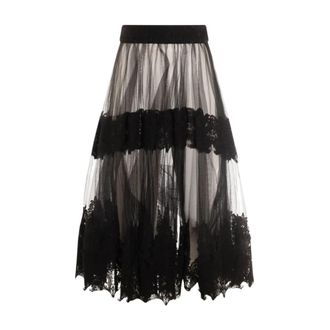 Elisabetta Franchi Midir&ouml;cke - - Skirts - Damen - Schwarzk - M