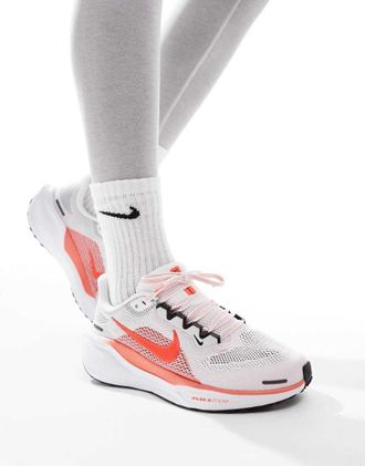 Nike Air Zoom Pegasus 41 - Baskets - Blanc et rose