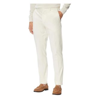 HUGO BOSS Genius Slim Fit Chinos - - Trousers - Herren - Wei&szlig; - 2XL