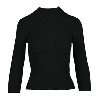Marella Femme, Pulls, Noir, Taille: 38 FR Pull &agrave; col roul&eacute; en maille