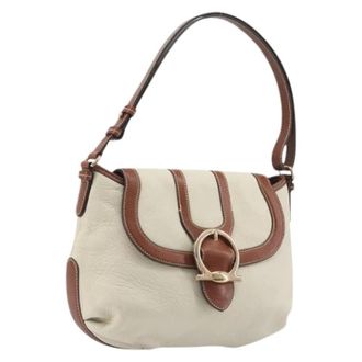 Ferragamo Pre-owned Schultertasche - - Pre-owned - Damen - Beige - ONE SIZE
