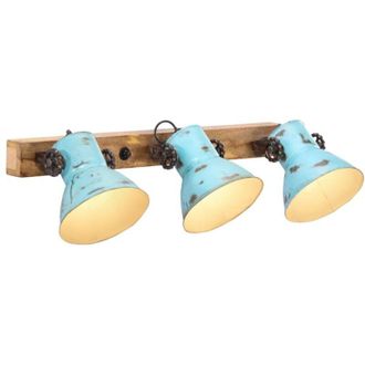 vidaXL Lampe murale 25 W bleu d&eacute;lav&eacute; 65x25 cm E27 vidaXL