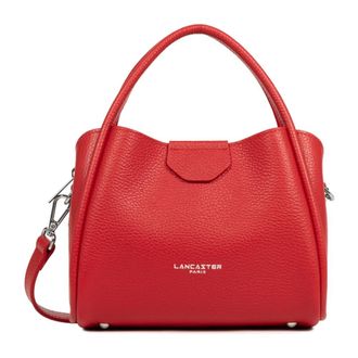 Lancaster Femme, Sacs, Rouge, Taille: ONE Size Small Handbag Ida Double