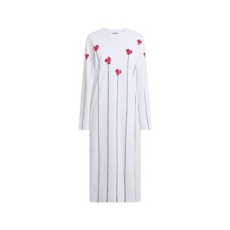 Moschino Damen, Kleider, Wei&szlig;, 2XSGr&ouml;&szlig;e